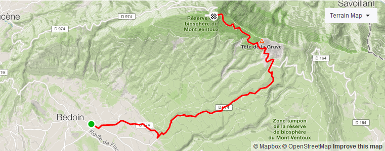 Mont Ventoux (Bedoin ascent) - Wheelygood Cycling
